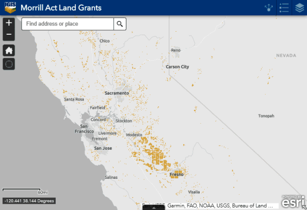 Mapping the Morrill Act